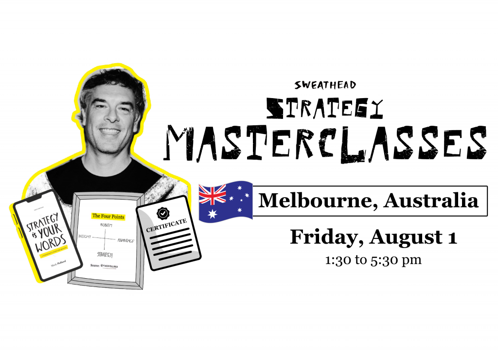 Melbourne Strategy Masterclass with Mark Pollard - Sweathead